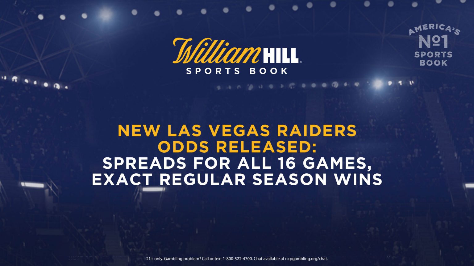 New Las Vegas Raiders Odds Released: Spreads for All 16 Games, Exact ...