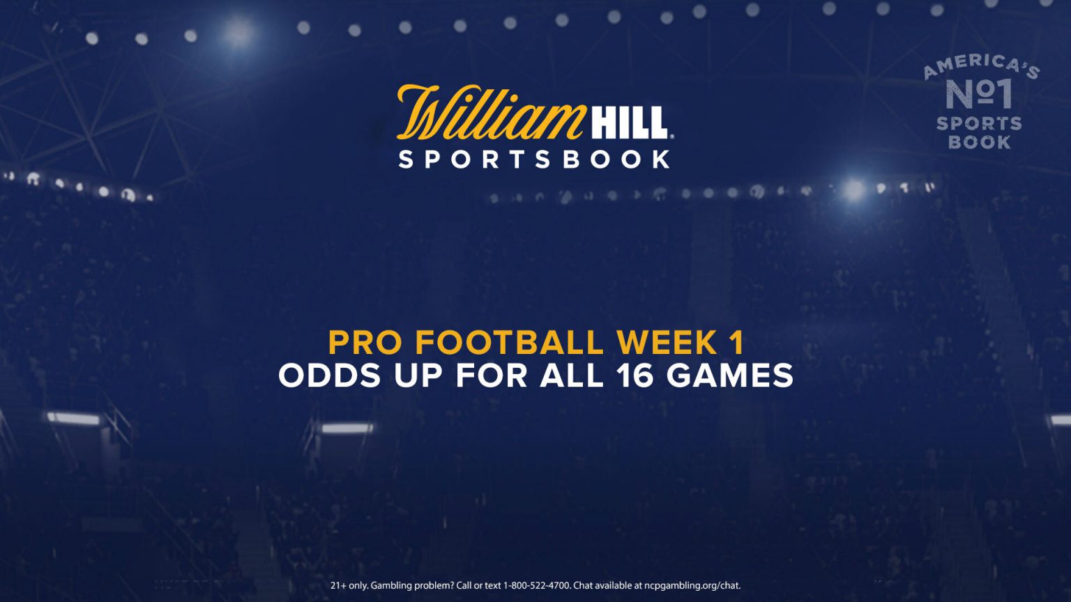 Pro Football Week 1: Odds Up for All 16 Games - William Hill US - The ...