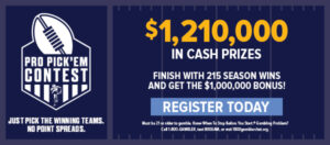 2025 Pro Pick'em Football Contest | Pro Football Betting at William Hill US